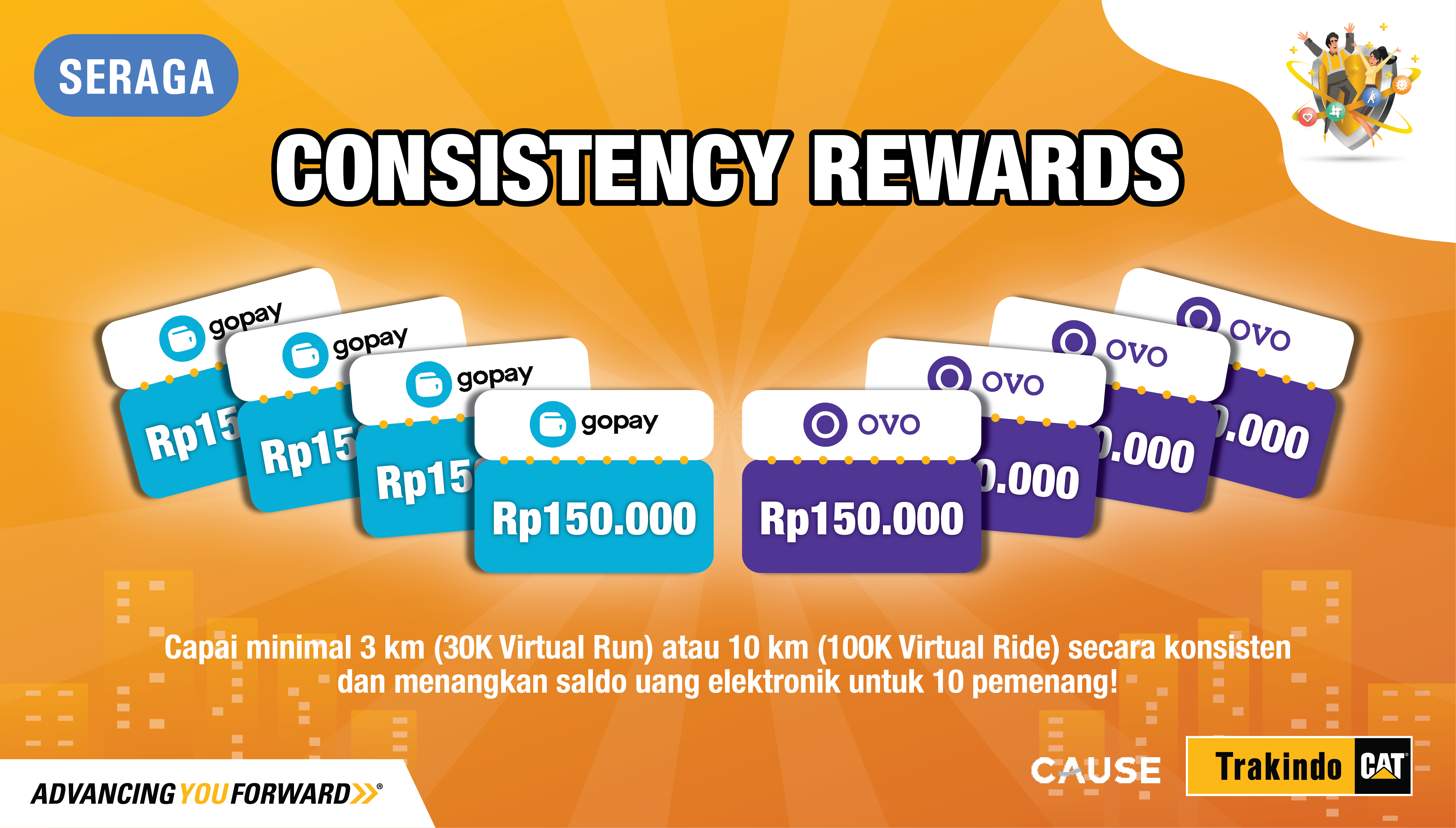Trakindo Virtual Run & Ride 2025 - Cause Virtual Run & Ride